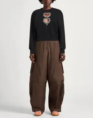 Sandro Cotton-blend Fleece Sweatshirt