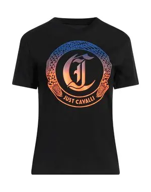Just Cavalli Cotton T-shirt - Black