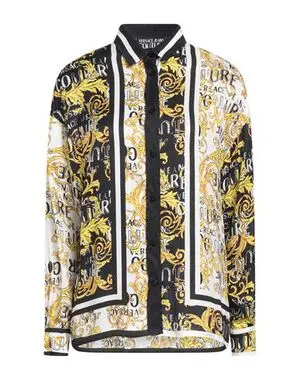 Versace Signature Print Twill Shirt