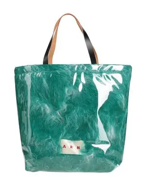 Marni Handbag In Pvc And Leather