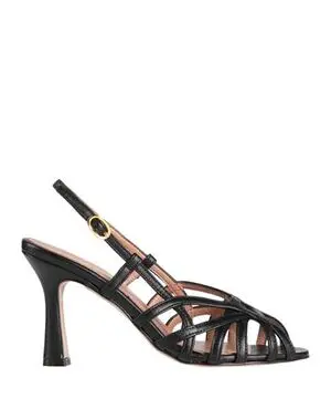 OVYE Leather Ankle Strap Sandals
