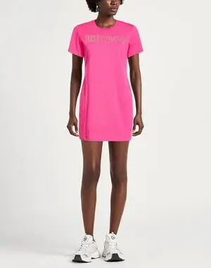 Just Cavalli Mini T-shirt Dress - Fuchsia