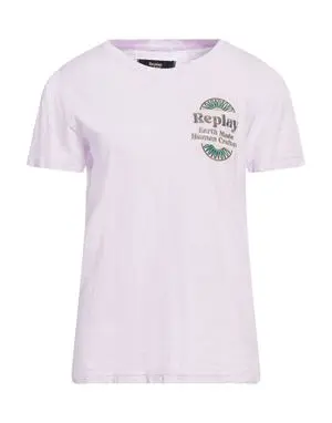 REPLAY T-shirt With Appliqués
