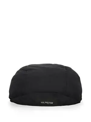 ISO.POETISM Drawstring Flat Cap - Black