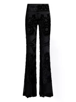 Etro Floral Flared Trousers