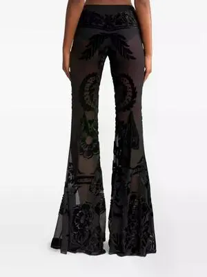 Etro Floral Flared Trousers