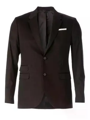 Neil Barrett Classic Two Button Blazer - Black