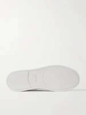 Zegna Triple Stitch™ Linen-canvas Slip-on Sneakers
