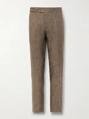 Rubinacci Slim Leg Pants For Men