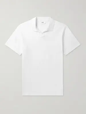 Nn07 Paul 3525 Organic Cotton Polo Shirt - White