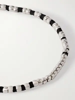 MIKIA Sterling Silver Beaded Bracelet