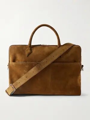 METIER Closer Two Day Suede Holdall - Brown