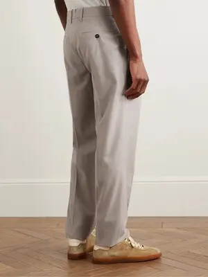 SLOWEAR Venezia 1951 Tapered Pleated Virgin Wool Trousers