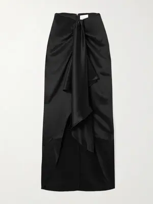 Galvan De Lovie Asymmetric Maxi Skirt