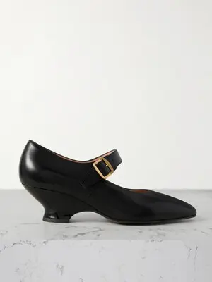 Bally Glendy Leather Mary Jane Pumps
