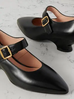 Bally Glendy Leather Mary Jane Pumps