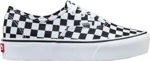 VANS Authentic Platform Sneakers - Checkerboard/true White