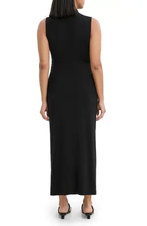MARCELLA Huron Ruched Sleeveless Dress