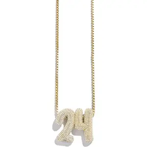 Baublebar Lucky Number Bubble Necklace - Clear