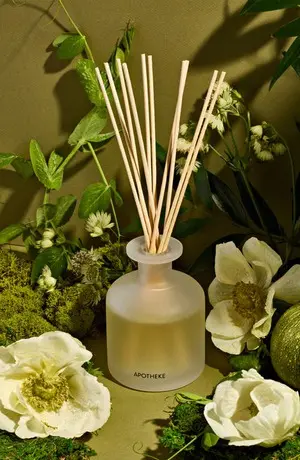 APOTHEKE Verdant Garden Reed Diffuser - Translucent
