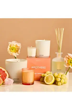 APOTHEKE Sea Salt Grapefruit Petite Scented Candle - Orange