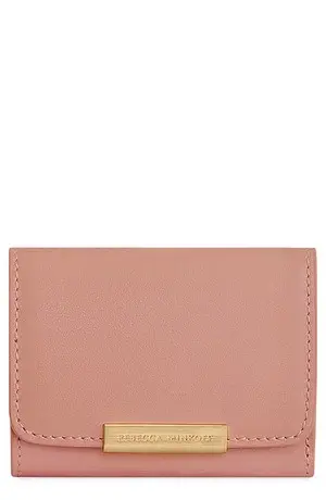 Rebecca Minkoff Insider Compact Leather Wallet - Romance