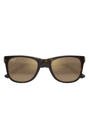 Maui Jim Kikonia Xl Rectangular Sunglasses