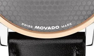 Movado Museum Classic Leather Strap Watch