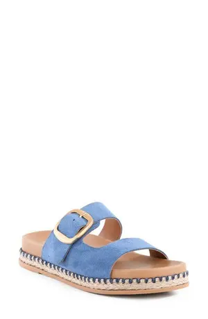 Seychelles Getaway Slide Sandal - Blue