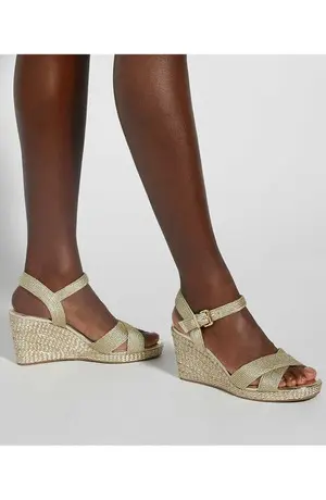 Dune London Kolden Platform Wedge Sandal