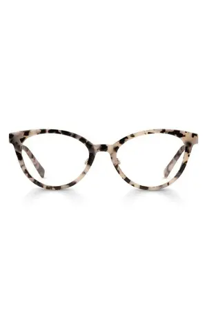 Eyebobs Statuette Cat Eye Reading Glasses - Vanilla Chop / Light Gold