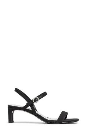 DONALD PLINER Block Heel Sandal - Black
