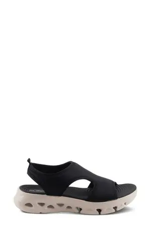 SPRING STEP SHOES Guzman Platform Wedge Sandal - Black