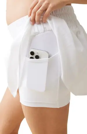 Ingrid & Isabel® Maternity Skort - White