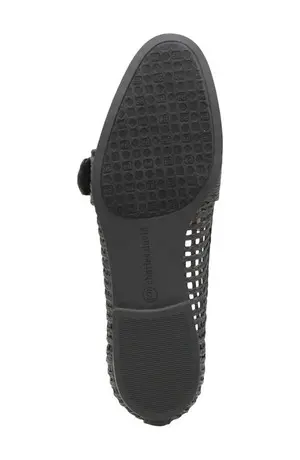 CHARLES DAVID Follies Raffia Loafer - Black