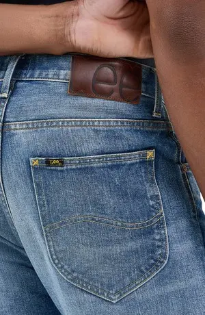 LEEM 101 Z Regular Straight Leg Jeans - Roberto