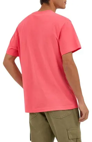 LEEM Heart Logo Embroidered Graphic T-shirt