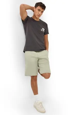 Wrangler Casey Jones Flat Front Stretch Cotton Shorts