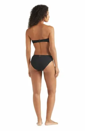 Vilebrequin Solid Ring Bandeau Bikini Top - Noir