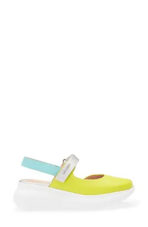 WONDERS Zaire Slingback Wedge Sneakers