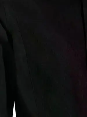 Canali Cotton Tuxedo Shirt - Black