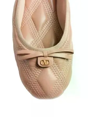 Valentino Garavani Quiltie 67 Ballet Flats - Pink
