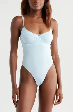KILO BRAVA Rib Underwire Bodysuit