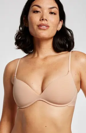 Pepper Zero-g Wirefree Lift Up Bra - Buff