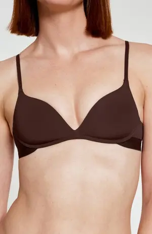Pepper Zero-g Wirefree Lift Up Bra - Espresso