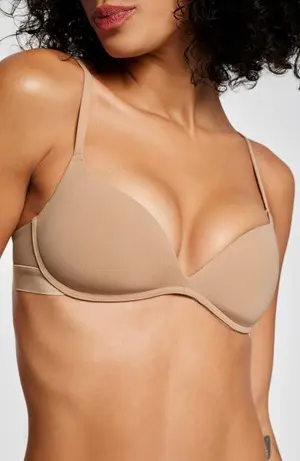 Pepper Zero-g Wirefree Lift Up Bra - Fawn