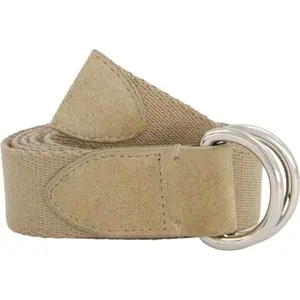 Vince D-ring Webbing Belt - Sandbar