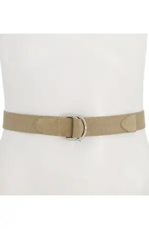 Vince D-ring Webbing Belt - Sandbar
