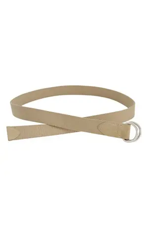 Vince D-ring Webbing Belt - Sandbar