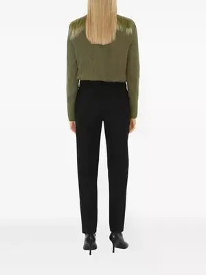 Burberry Shearling-trim Jumper